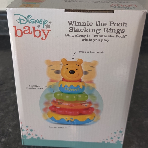 Disney | Toys | Disney Baby Winnie The Pooh Stacking Rings | Poshmark